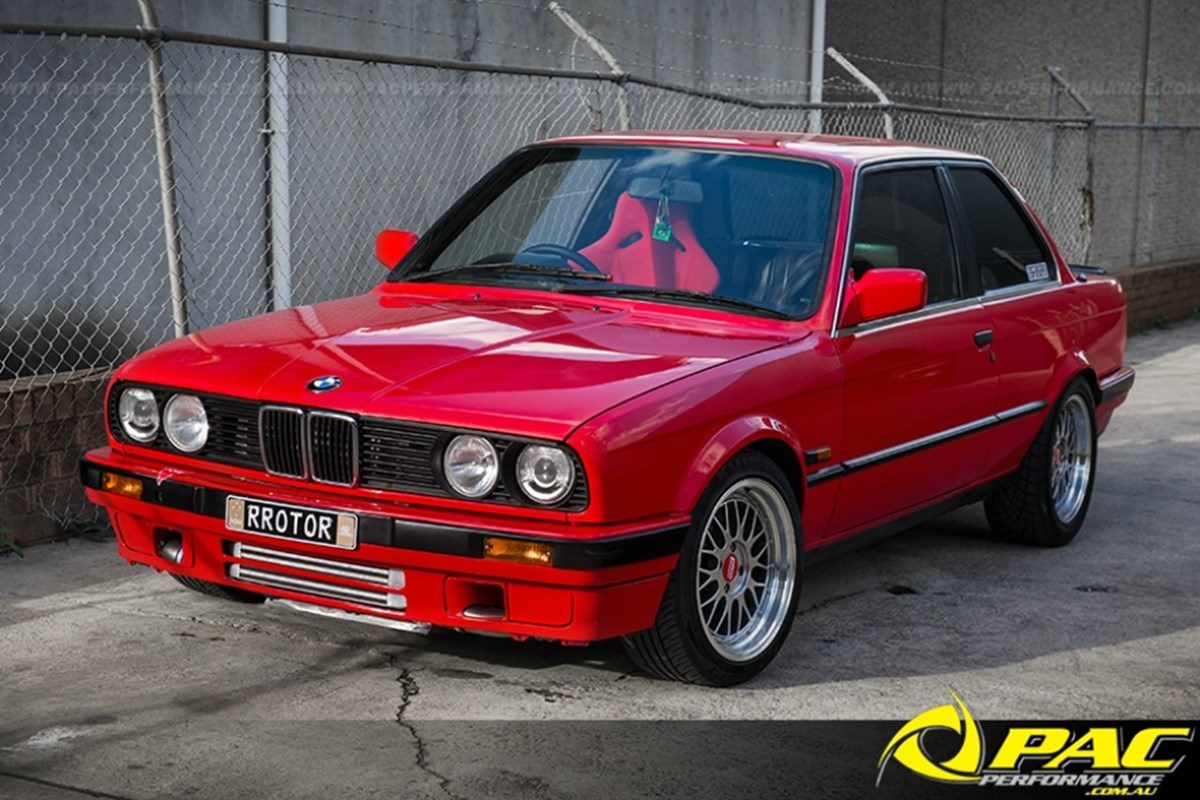BMW E30 with a 550 hp Turbo 13B – Engine Swap Depot