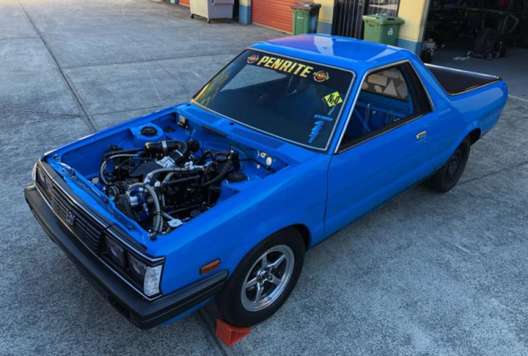 Subaru Brumby with a 1000 hp Turbo EJ25 Goes 7.95 sec – Engine Swap Depot