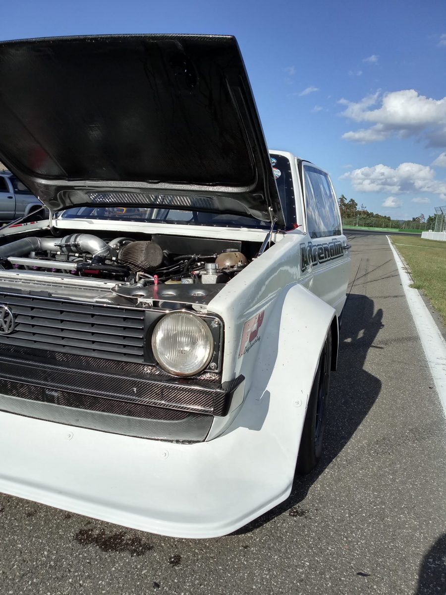 Golf Mk1 with a Turbo 2.0 L Sets European FWD Record – Engine Swap Depot