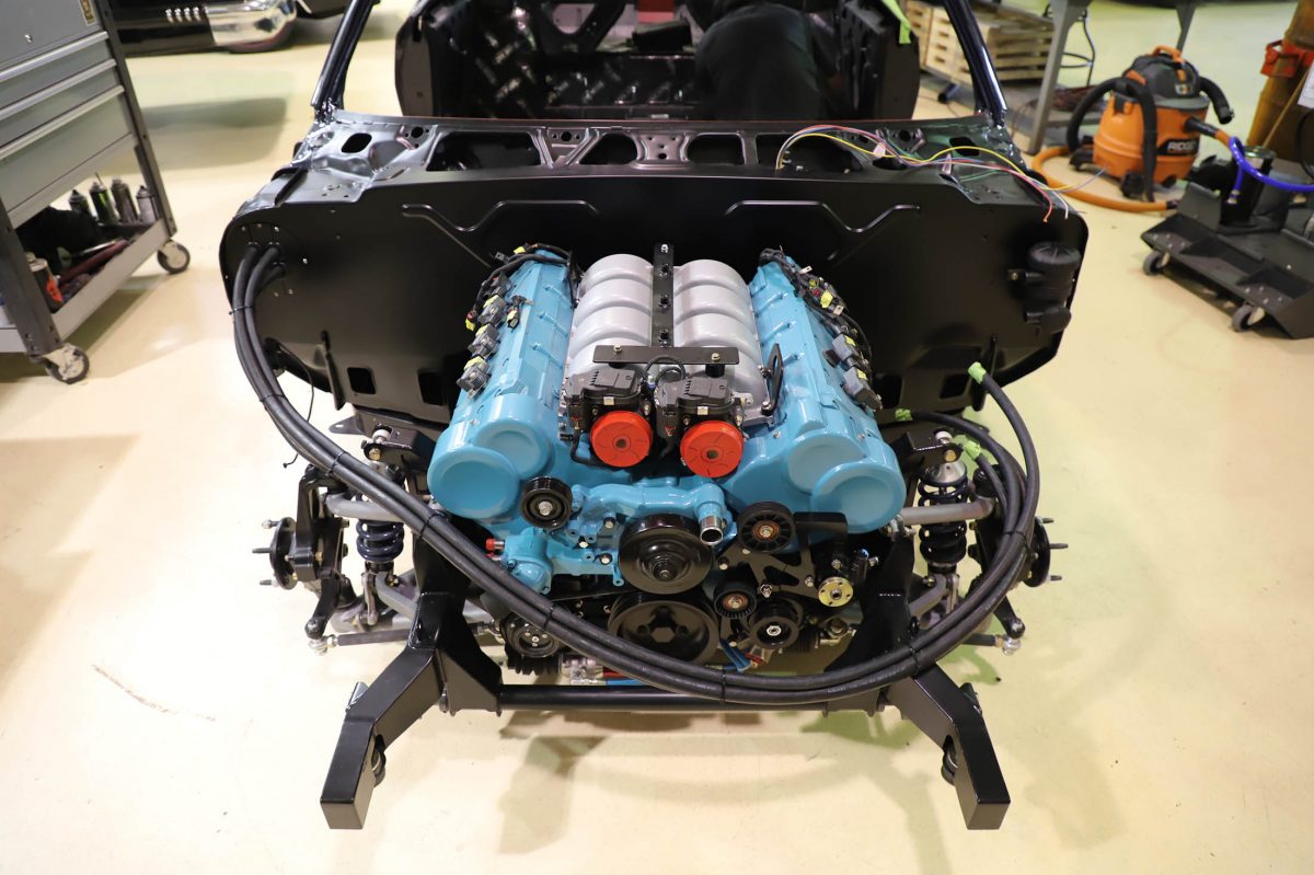 1965 Pontiac 2+2 with a Mercury Racing 7.0 L SB4 V8 – Engine Swap Depot