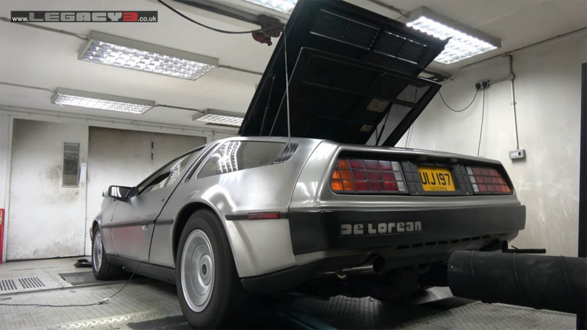 DeLorean with a LS3 V8 – Engine Swap Depot