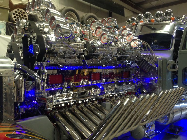 For Sale: Custom Peterbilt Semi with Two Multi-Supercharged Detroit ...