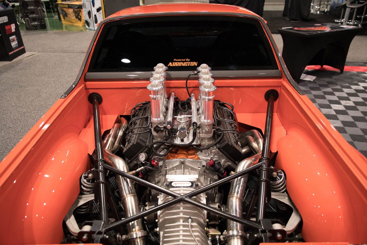 1984 Dodge Rampage with a Mid-Engine 392 ci Hemi V8 - engineswapdepot.com