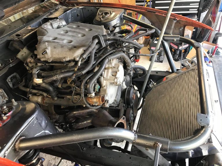 Nissan 180SX with a Turbo VQ35 V6 – Engine Swap Depot