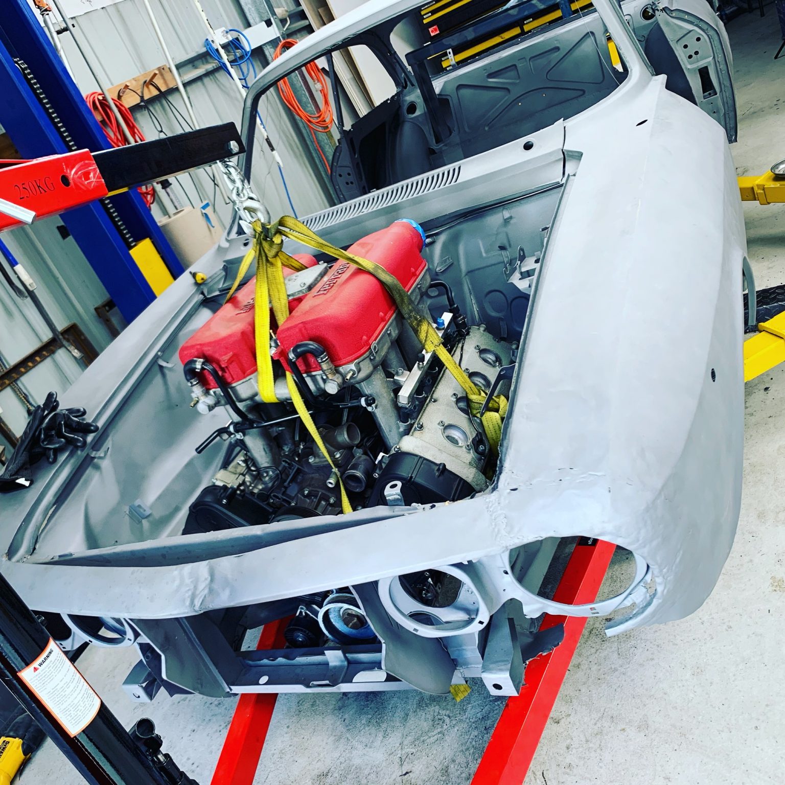 Alfa Romeo 105 with a Ferrari V8 – Engine Swap Depot