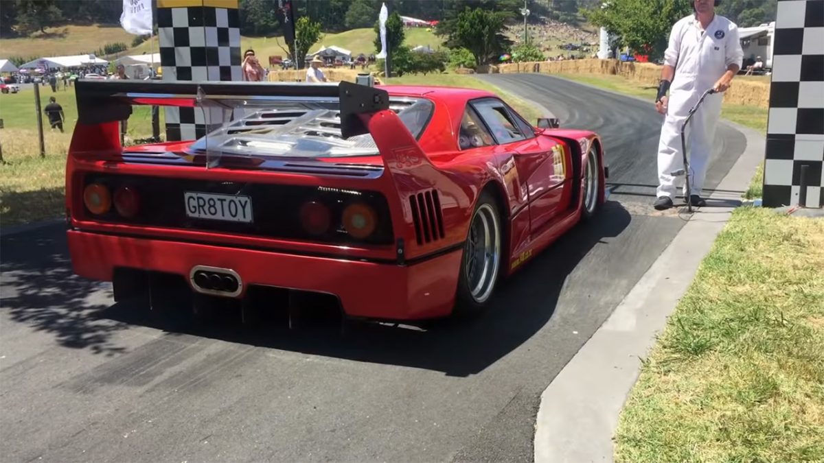 Ferrari F40 Replica with a Twin-Turbo 1UZ V8 - engineswapdepot.com