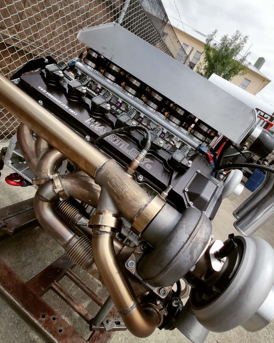 Jaron Olivecrona Upgrades to a Hartley Twin-Turbo V12 - engineswapdepot.com