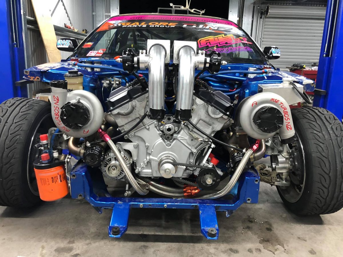 Jaron Olivecrona Upgrades to a Hartley Twin-Turbo V12 - engineswapdepot.com