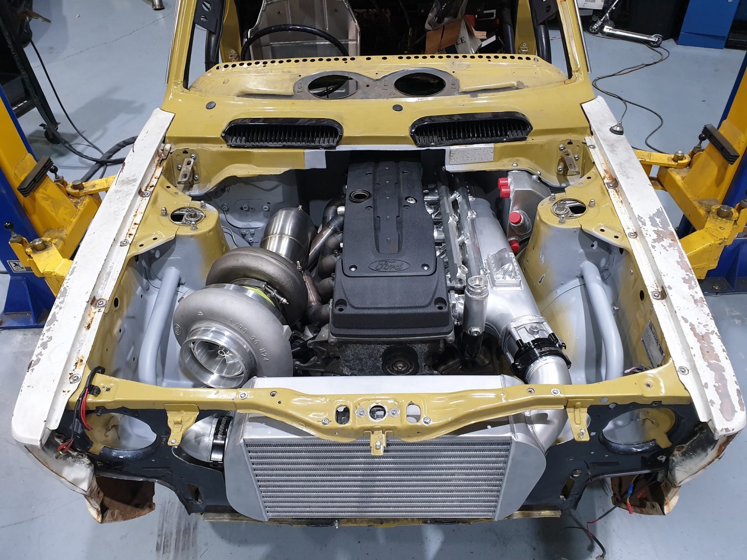Toyota Corolla with a Turbo Barra – Engine Swap Depot