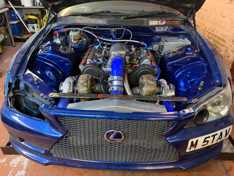 Lexus IS200 with a Twin-Turbo 1UZ - engineswapdepot.com