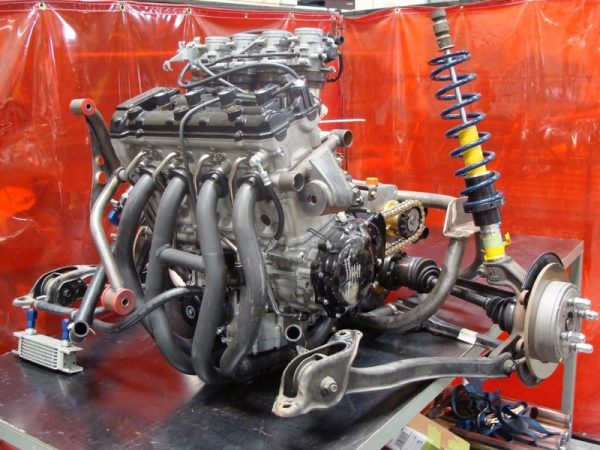 1991 Honda Beat with a Hayabusa Inline-Four – Engine Swap Depot