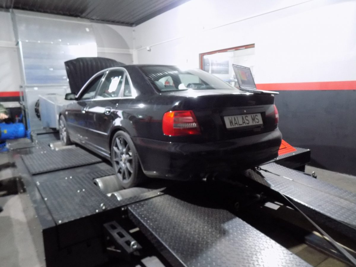 Audi A4 with a Twin-Turbo V8 – Engine Swap Depot
