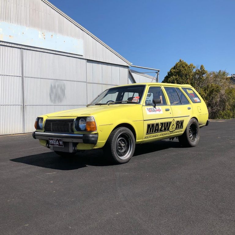 Mazda 323 Wagon with a Turbo 13B – Engine Swap Depot