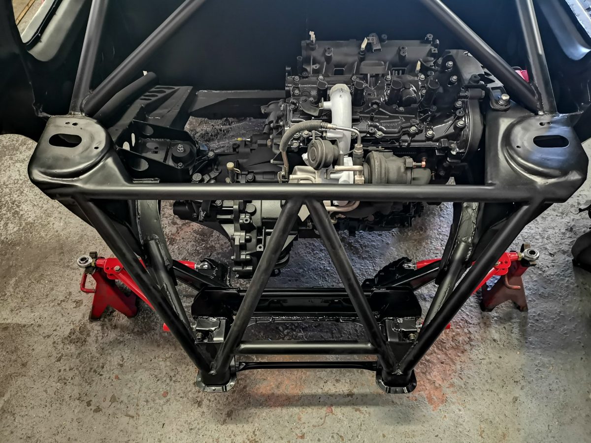 RWD Peugeot 205 with a Mid-Engine Renault Inline-Four Update – Engine ...