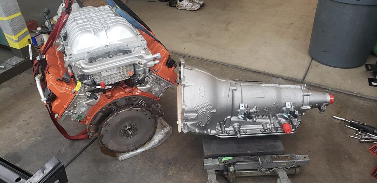 1978 Dodge D300 with a Supercharged Hellcat V8