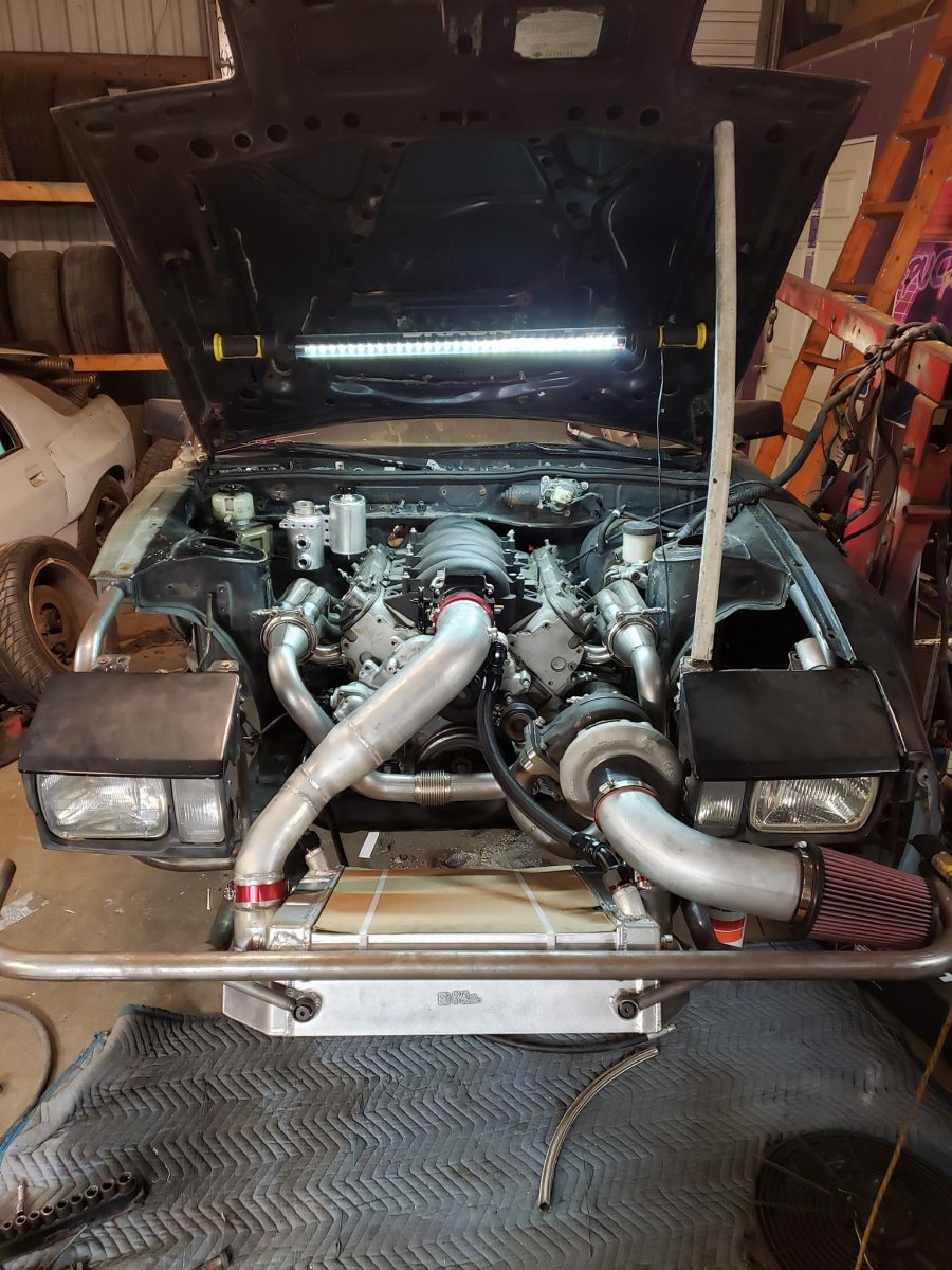 Nissan 300ZX with a Turbo LSx V8 – Engine Swap Depot