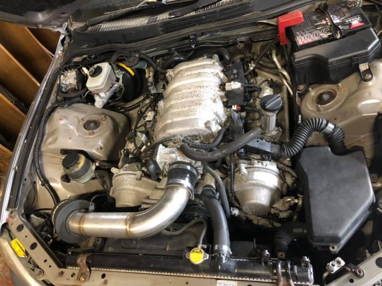 Lexus IS200 with a 3UZ V8 - engineswapdepot.com