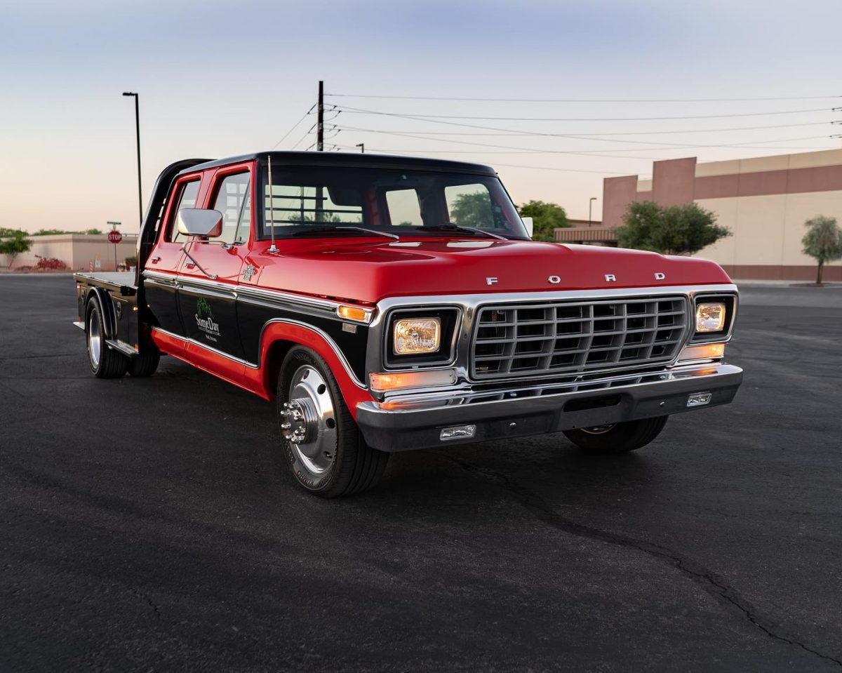1978 Ford F-350 with a Coyote V8 - engineswapdepot.com