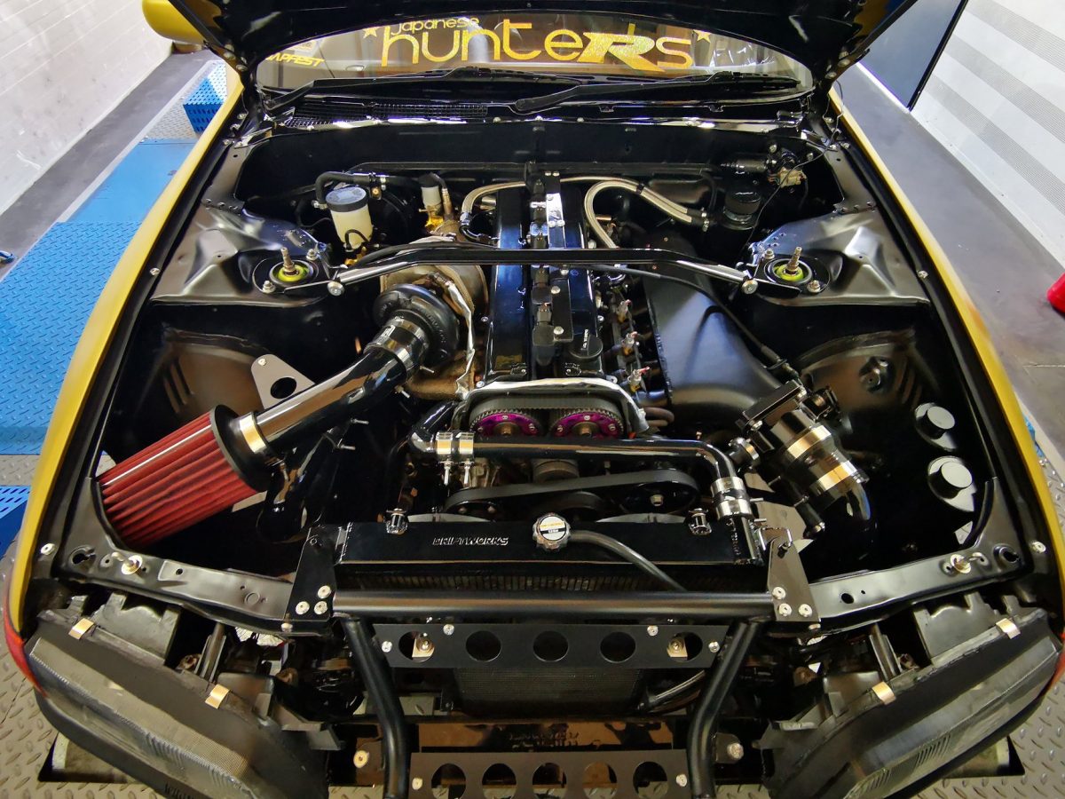 Nissan R32 Skyline with a Turbo 1.5JZ Inline-Six - engineswapdepot.com