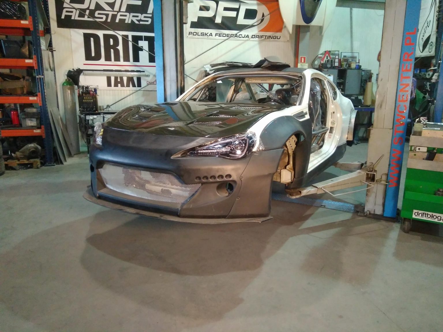 Subaru BRZ with a Supercharged AMG V8 – Engine Swap Depot