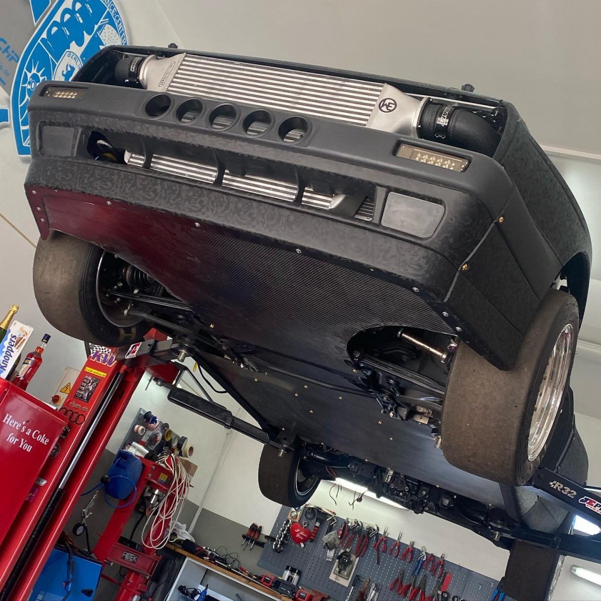 Golf Mk2 with a 1192 hp Turbo VR6 - engineswapdepot.com