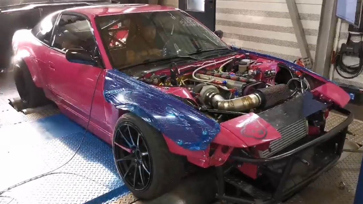 Nissan S13 with a 857 hp 2JZ-GTE