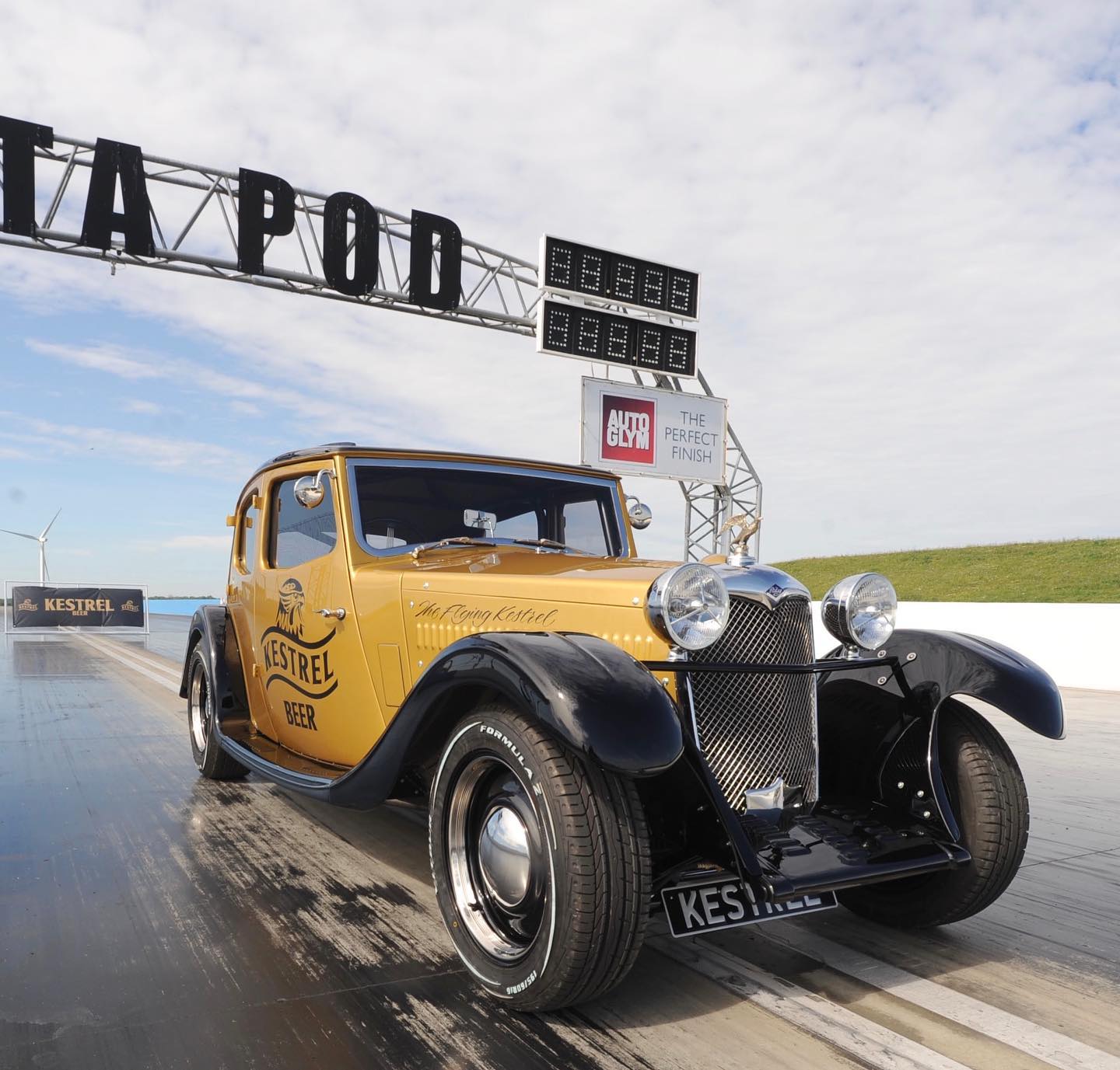 1935 Riley Kestrel with an Audi Turbo Inline-Five