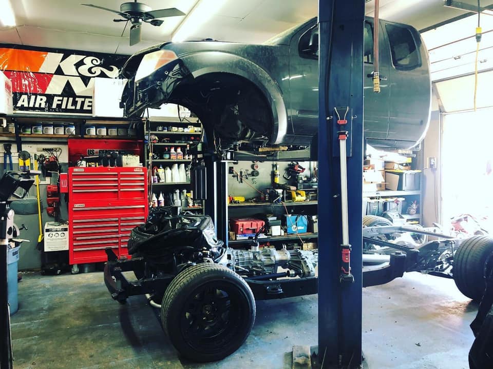 AWD Frontier with a Twin-Turbo LSx V8 - engineswapdepot.com