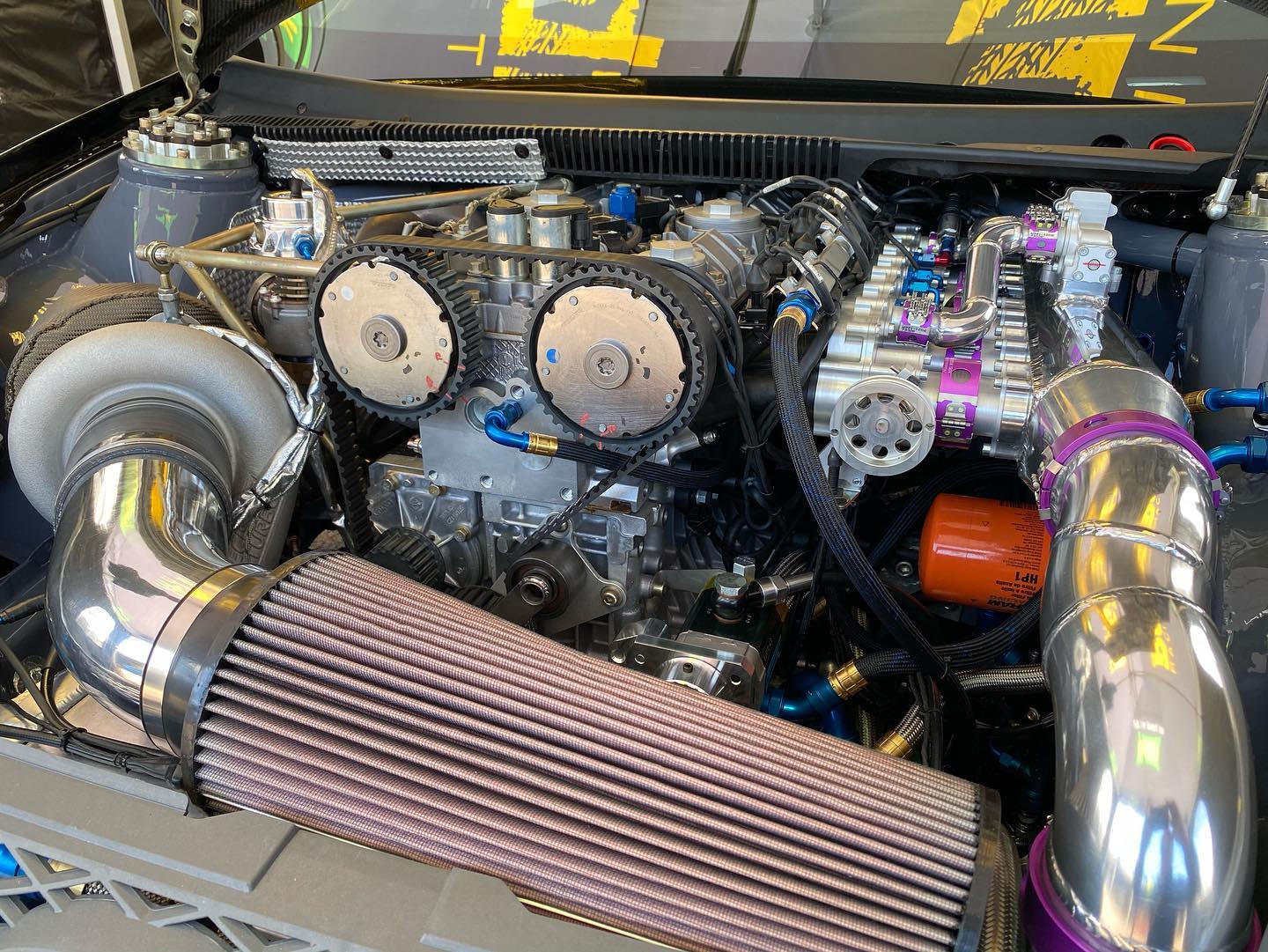 Ford Fiesta with a 1000+ hp Turbo Volvo Inline-Five