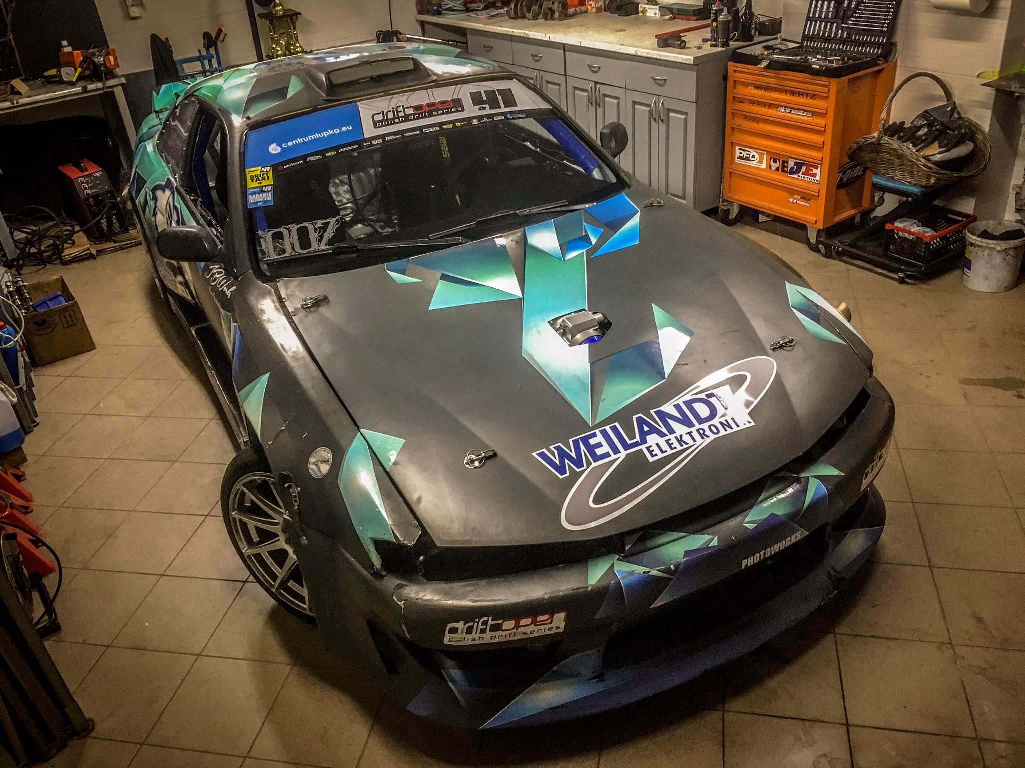 Nissan 200SX S14 with a Turbo 6.3 L LS1 V8 01 – Engine Swap Depot