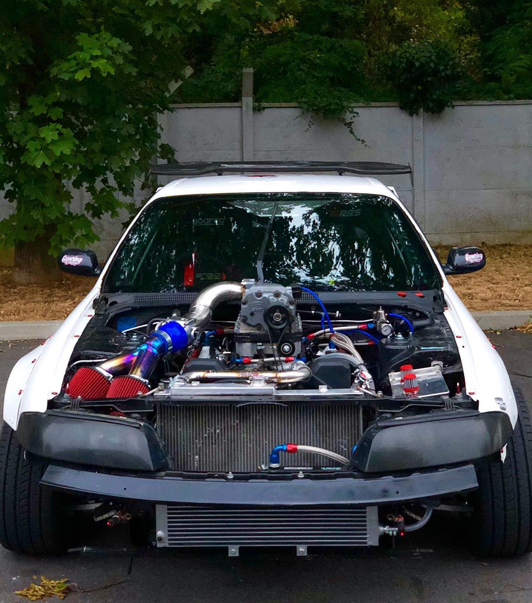 Nissan R33 with a Supercharged 1UZ V8