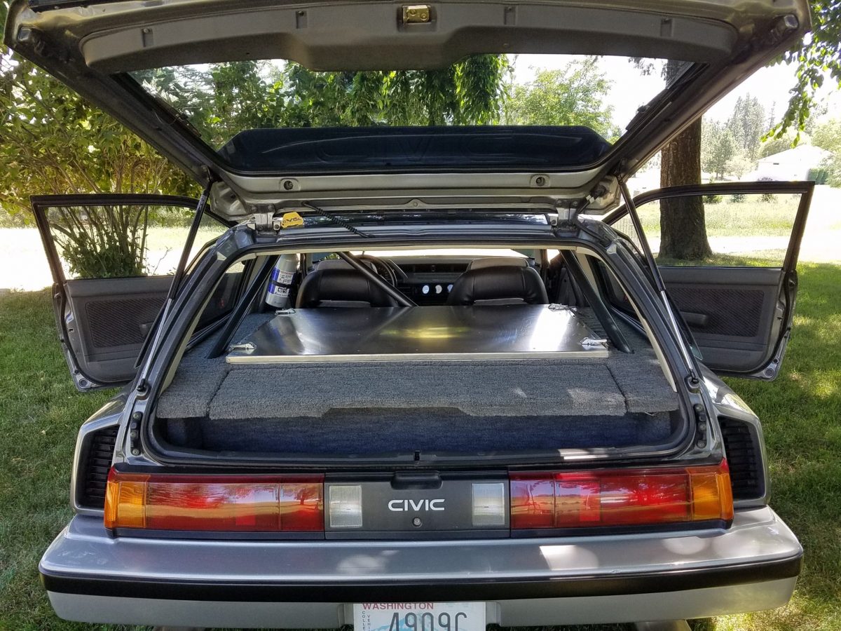 RWD Honda Civic with a mid-engine J32 V6 12 – Engine Swap Depot