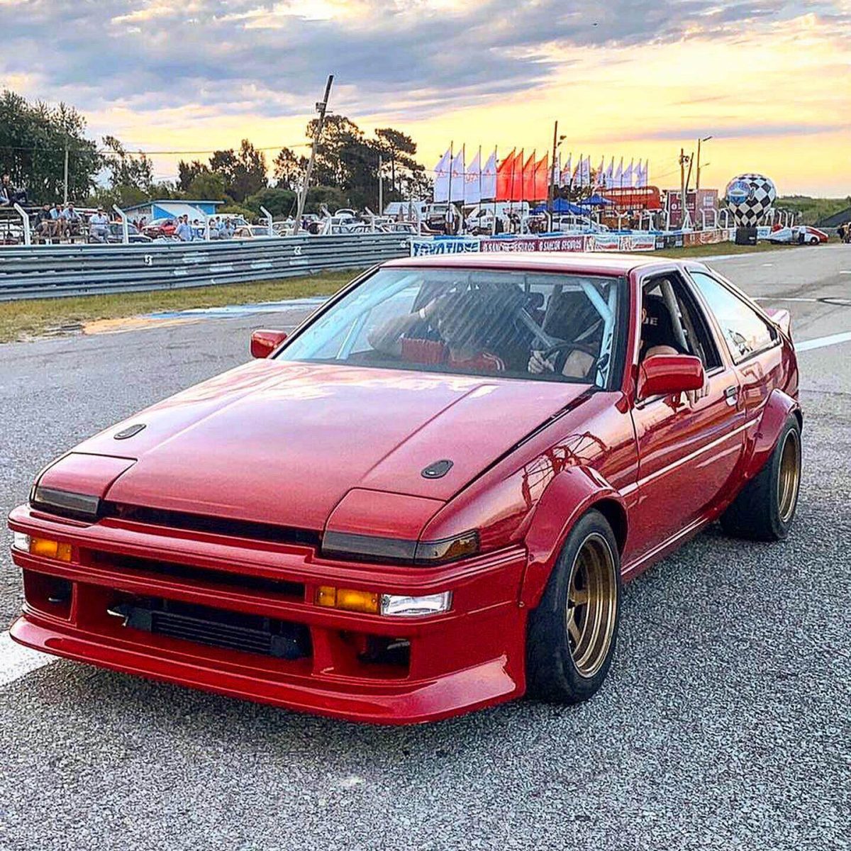 Toyota AE86 with a Supercharged 3S-GE