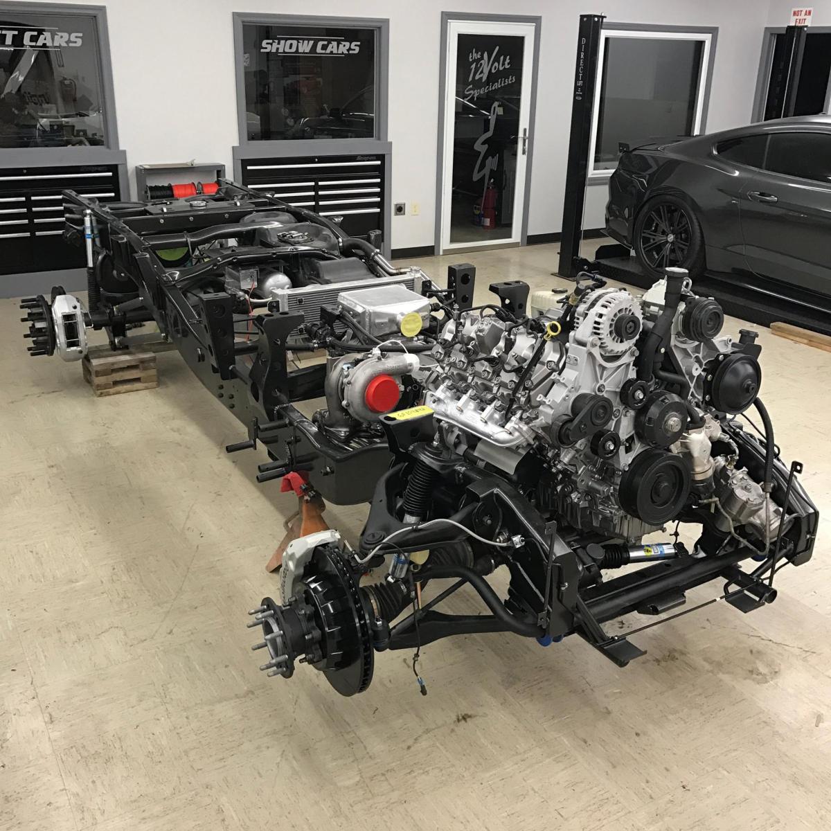 1954 Chevy 5700 COE with a 6.6 L Duramax V8 07 – Engine Swap Depot