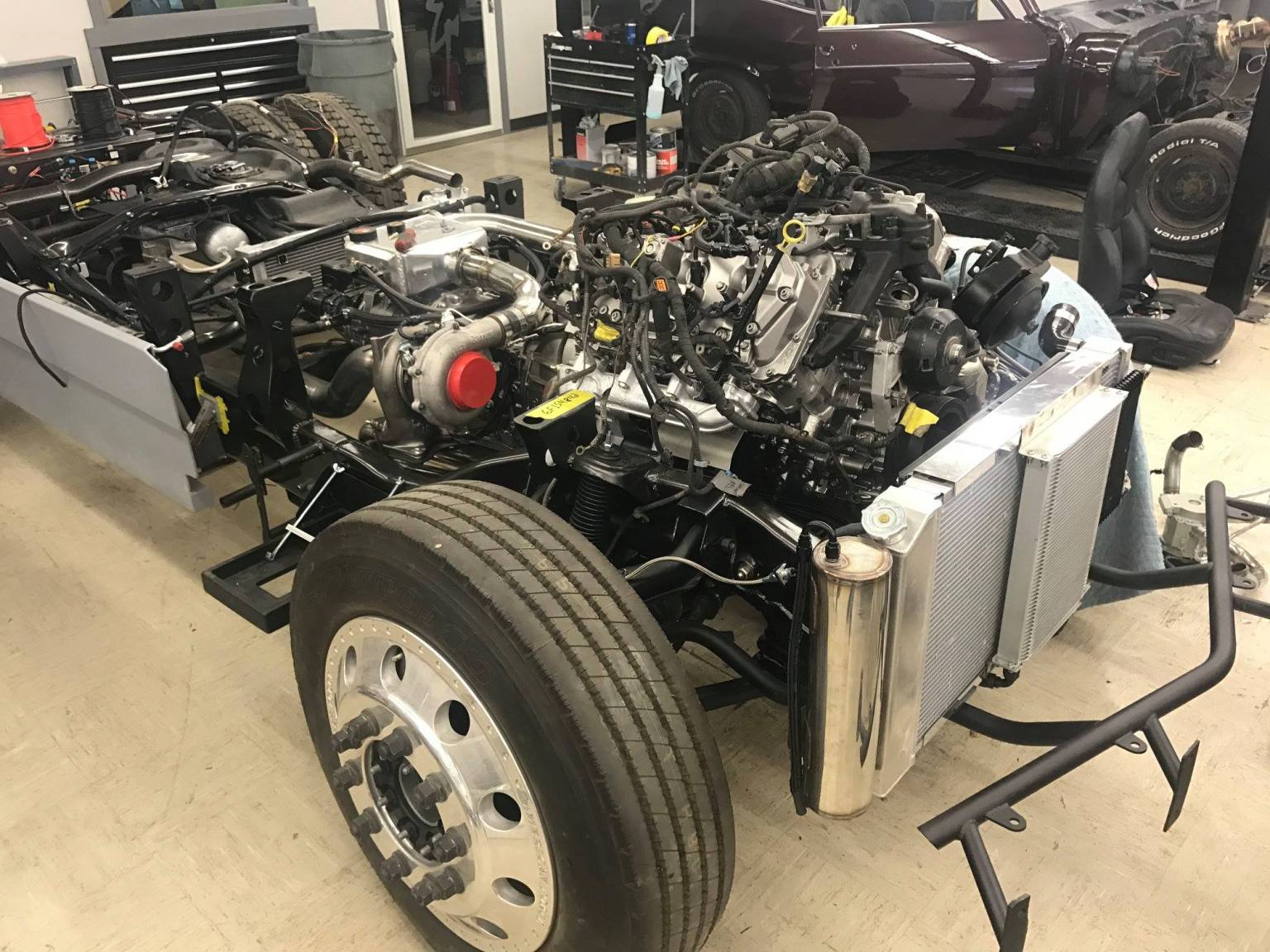 1954 Chevy 5700 COE with a 6.6 L Duramax V8 08 – Engine Swap Depot