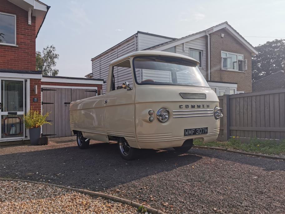 1974 Commer Van with a Ford 1.8 L turbo diesel 02 – Engine Swap Depot