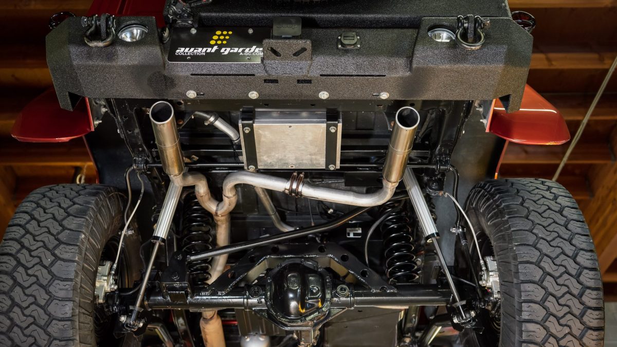 1955 Willys truck with a supercharged V6 and Wrangler chassis 12 ...