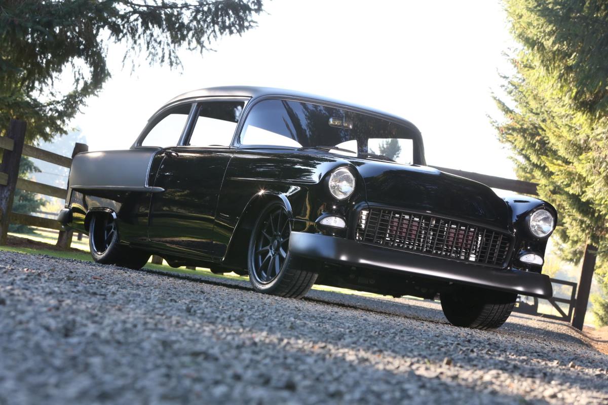 1955 Chevy with a Supercharged 427 ci V8 – Engine Swap Depot