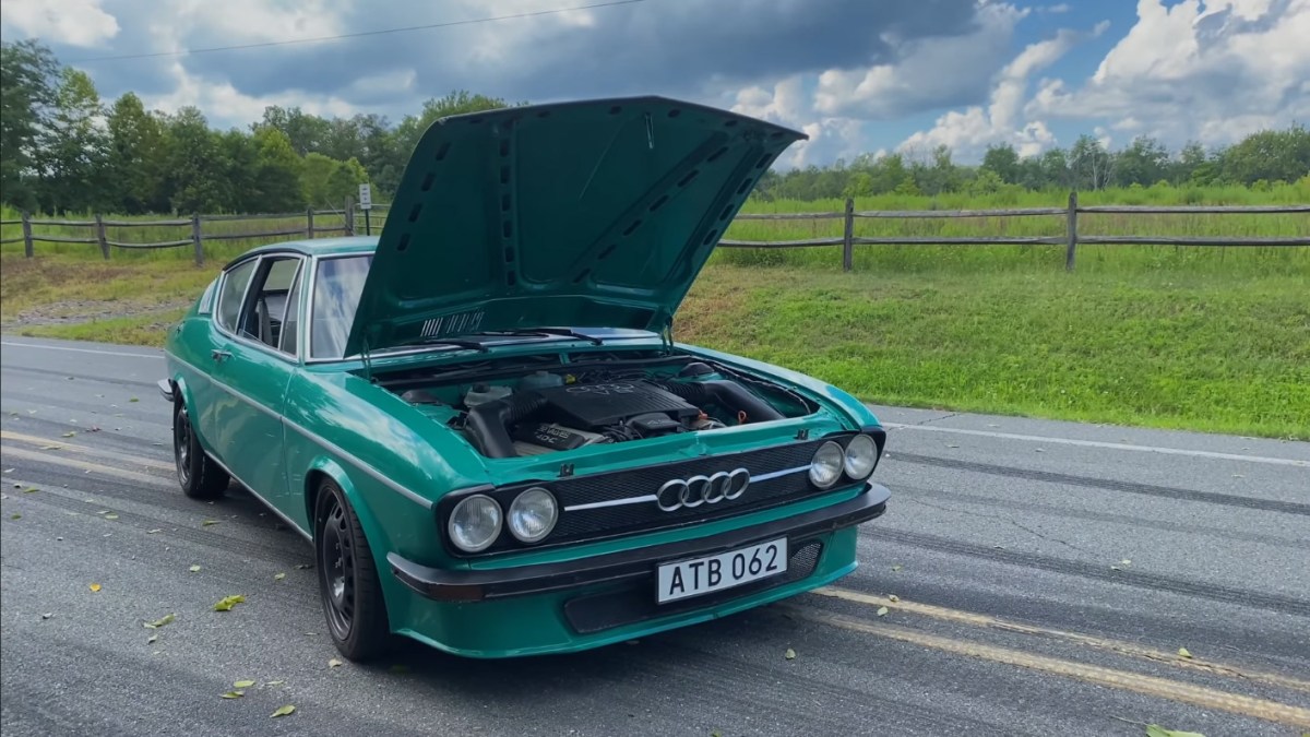 1972 Audi 100 Coupe S with a 4.2 L V8 – Engine Swap Depot