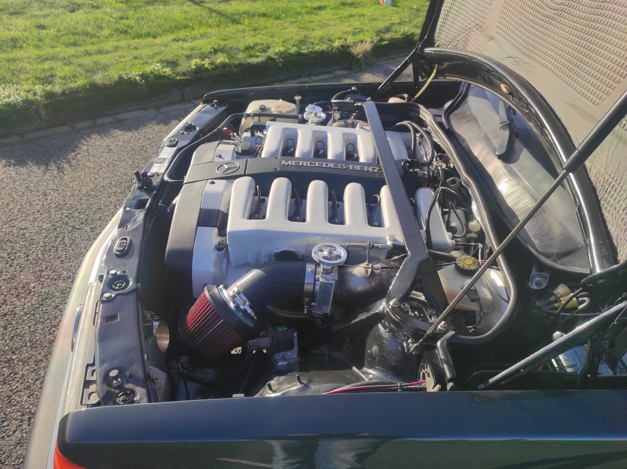 1984 Mercedes 190E with a M120 V12 04 – Engine Swap Depot