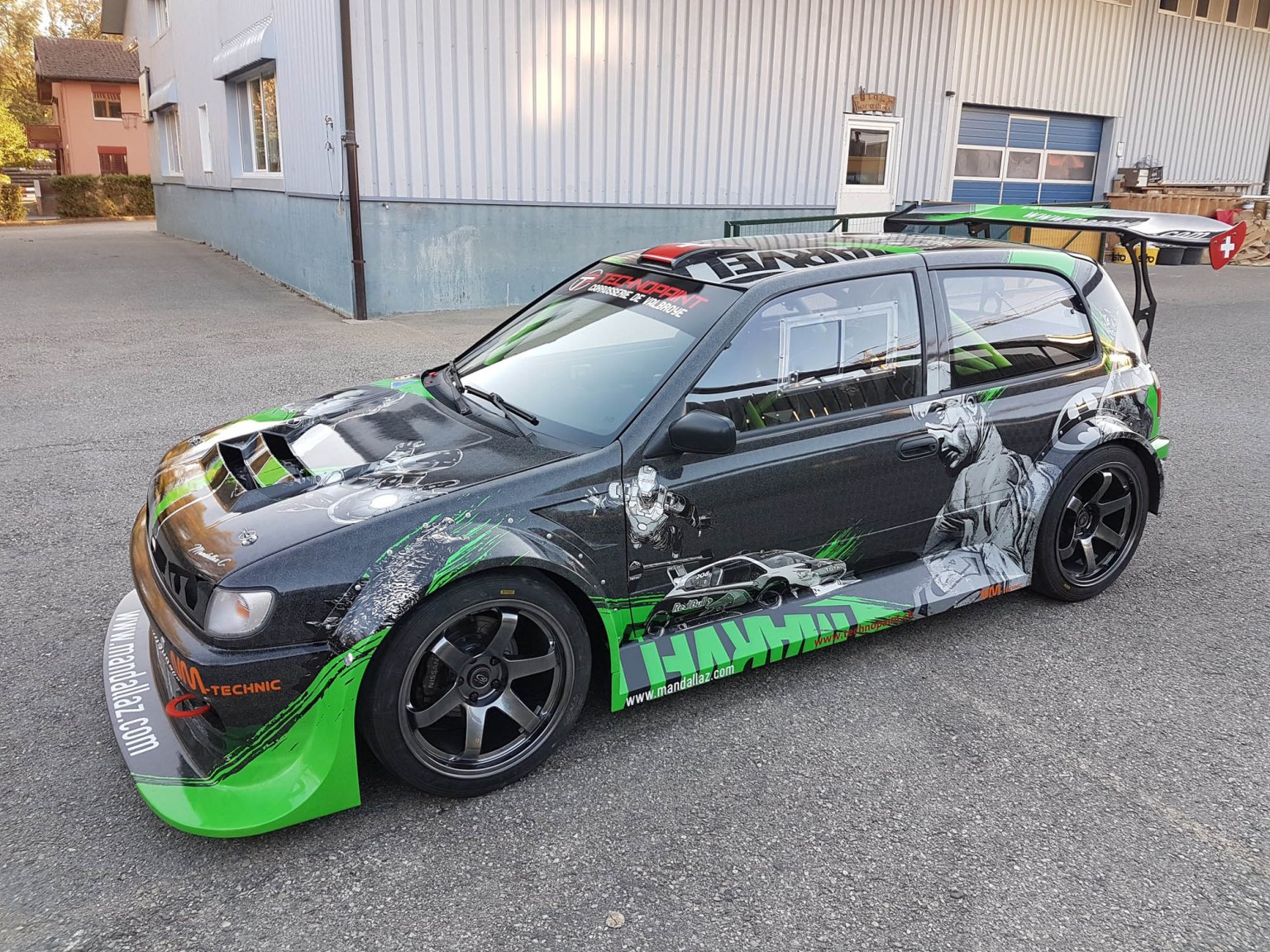 Olivier Frey’s Nissan Pulsar GTI-R with a Turbo RB26 and AWD Drivetrain