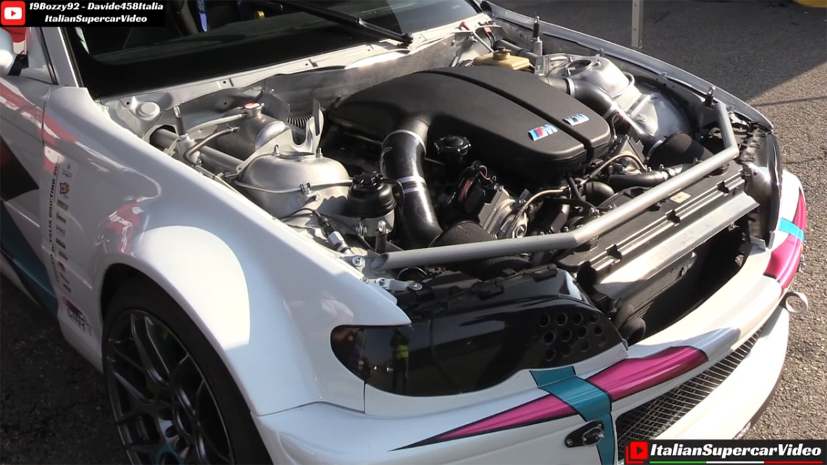 BMW E46 with a S85 V10 – Engine Swap Depot