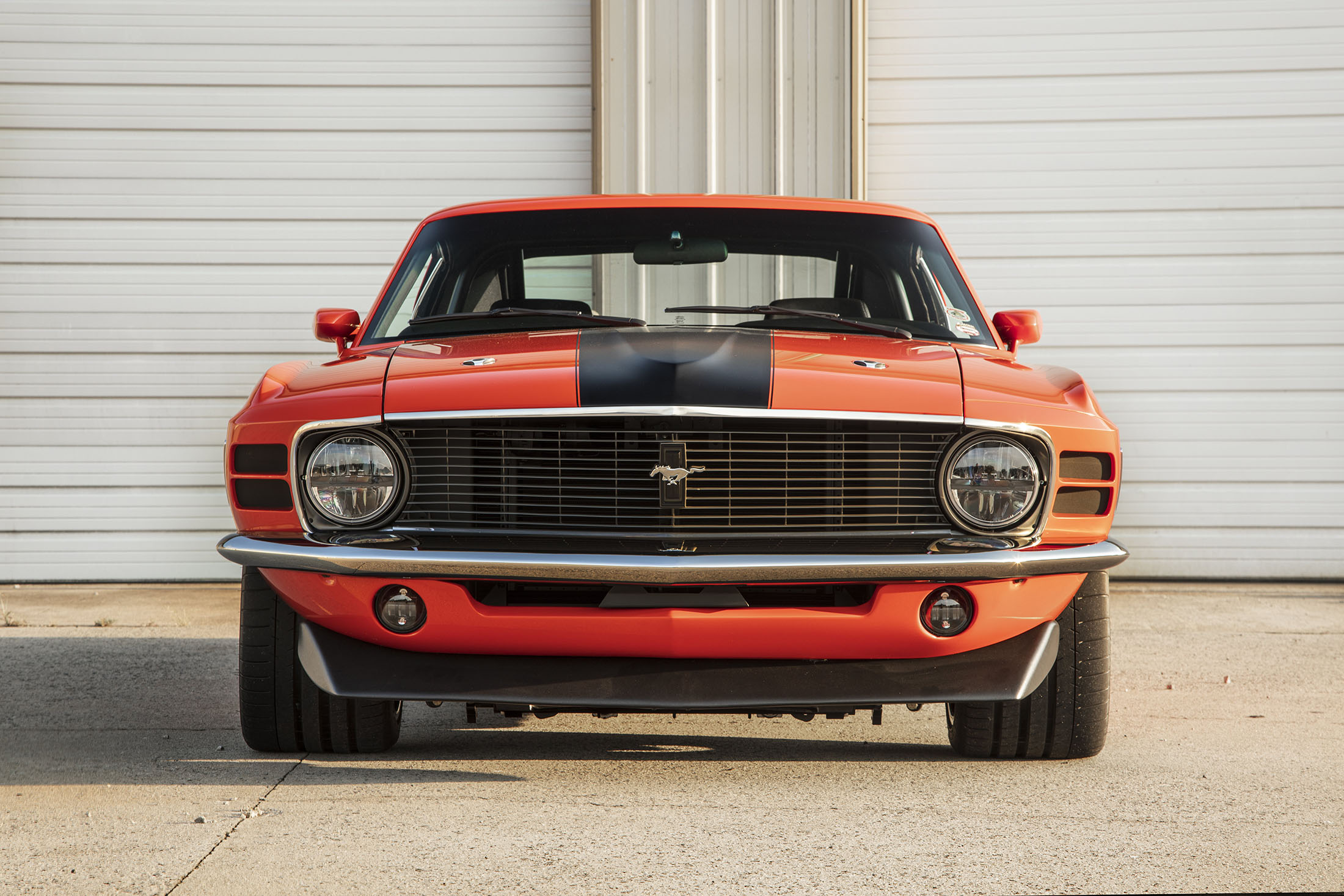 1970 Boss 302 with an Accufab Modular V8 - engineswapdepot.com