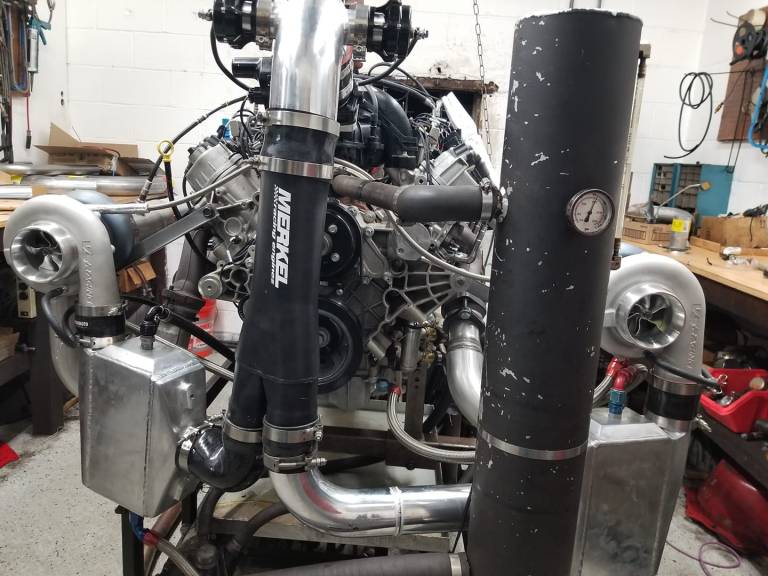 Twin-Turbo 7.3 Godzilla V8 Makes 1113 hp