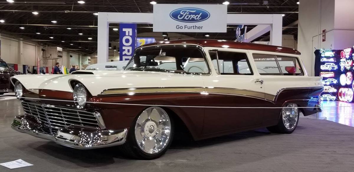 1957 Ford Del Rio with a 521 ci Boss Nine V8