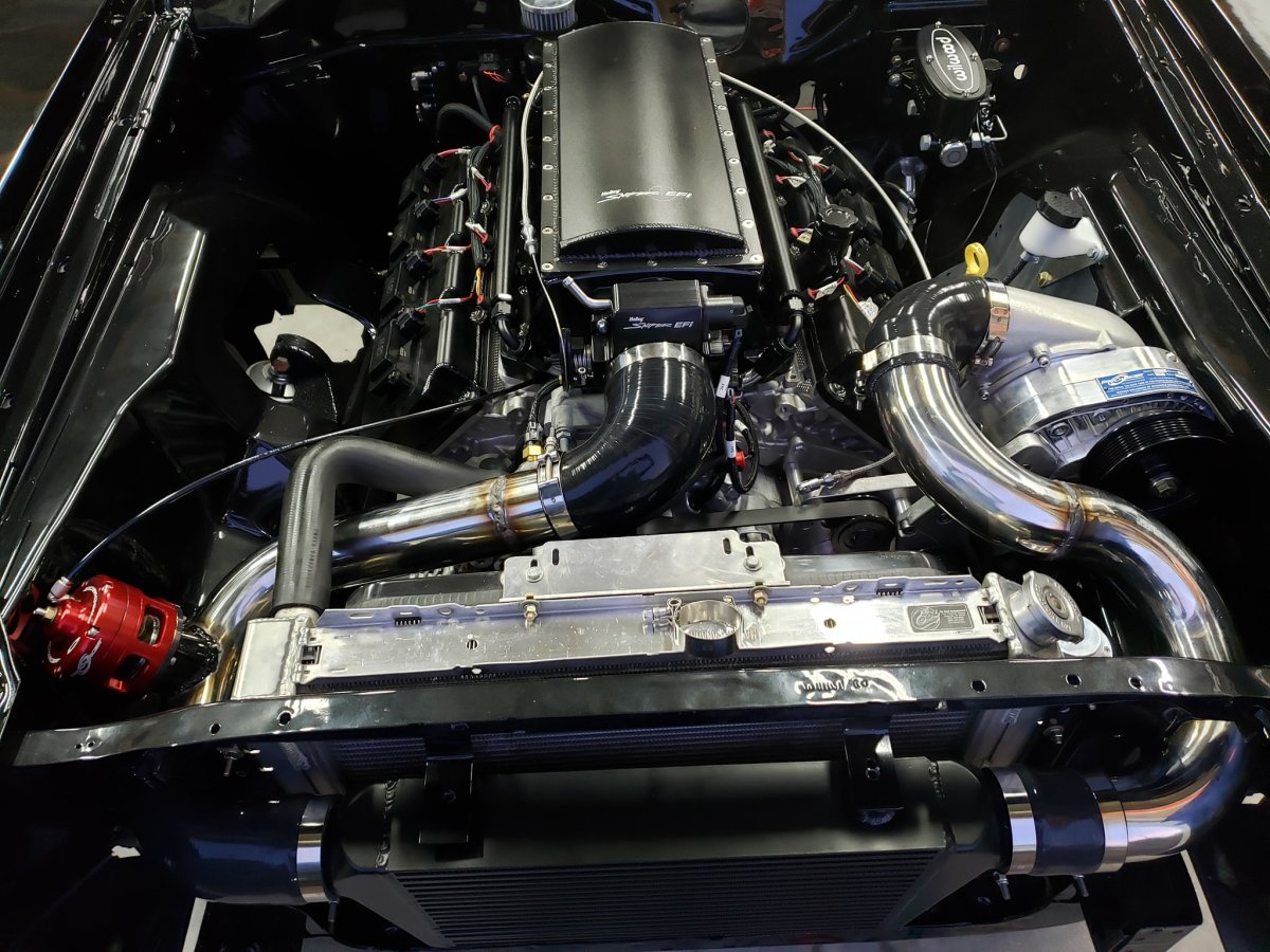 1973 Satellite with a Supercharged Hemi V8 03 – Engine Swap Depot