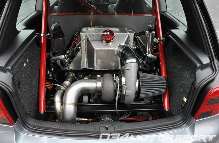 Golf with a Mid-Engine Turbo V6 – Engine Swap Depot
