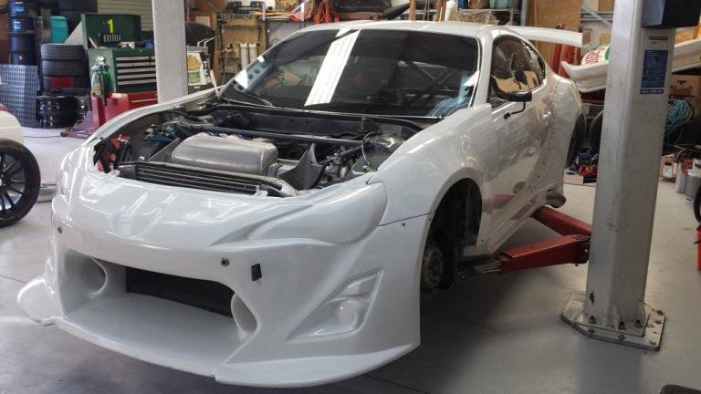 RWD Corolla with a Twin-Turbo 2JZ-GTE and GT86 Body – Engine Swap Depot