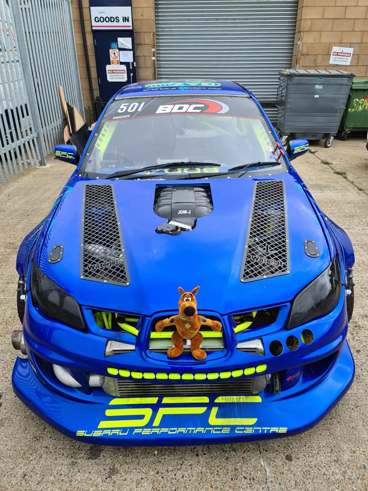 RWD Subaru WRX with a Turbo M62 V8