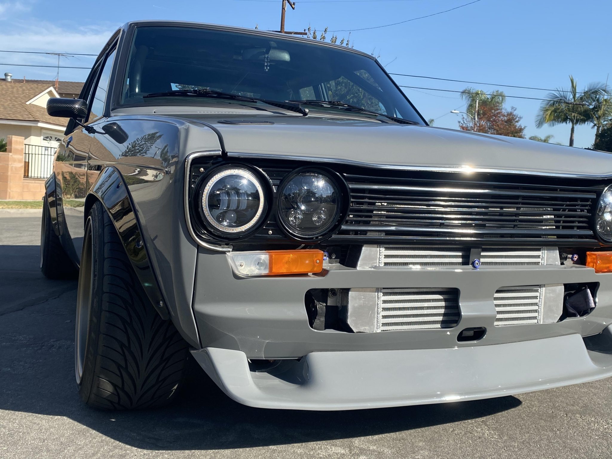 1971 Datsun 510 with a turbo SR20DET inline-four 03 – Engine Swap Depot